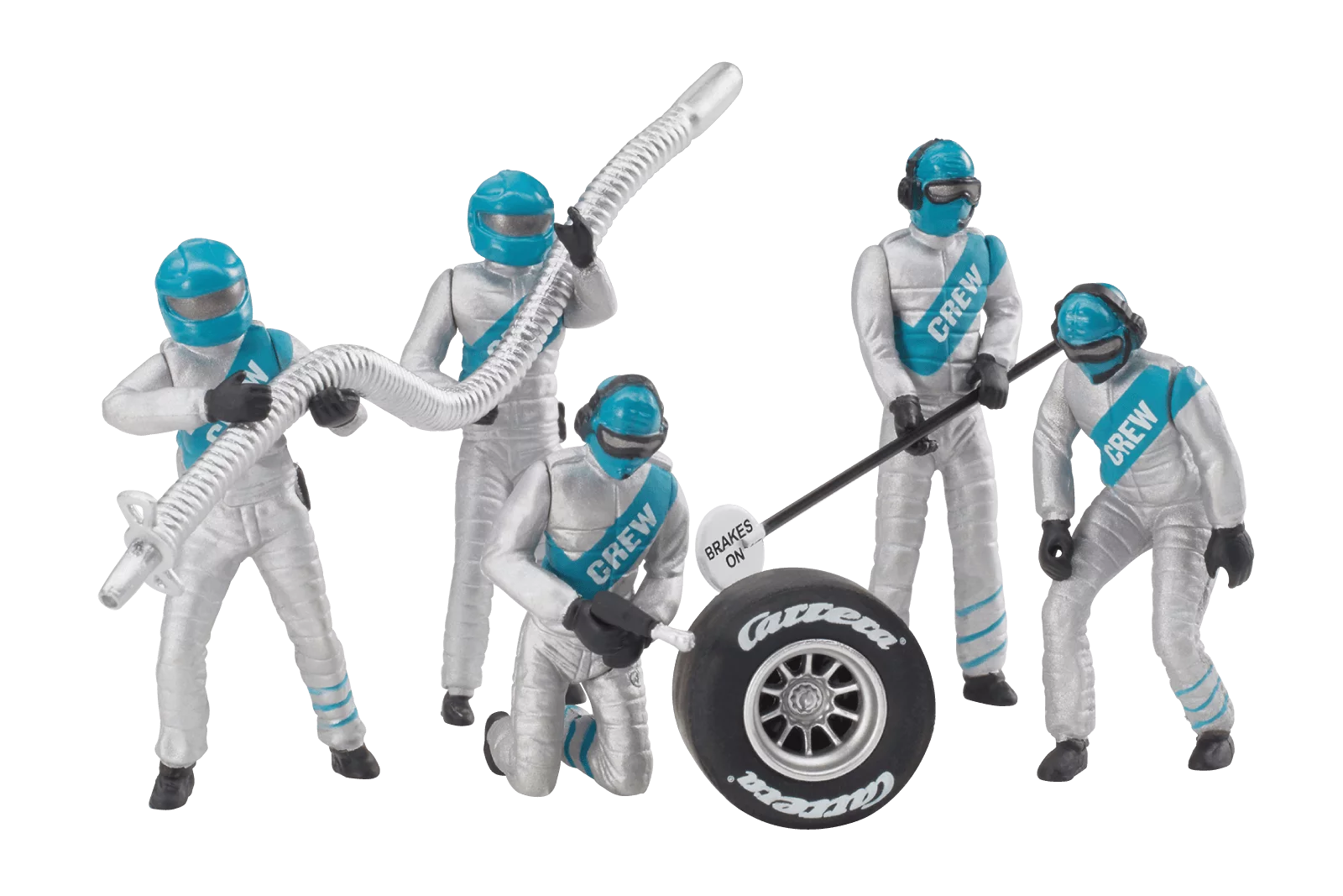 Set of figures, mechanics, silver