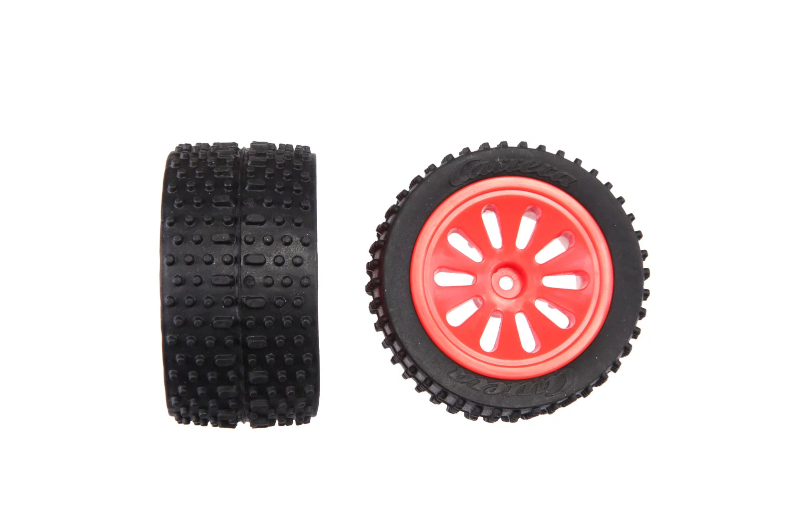 2 rear tyres with wheel rims for Neon Racer II (201052), Neon Racer II