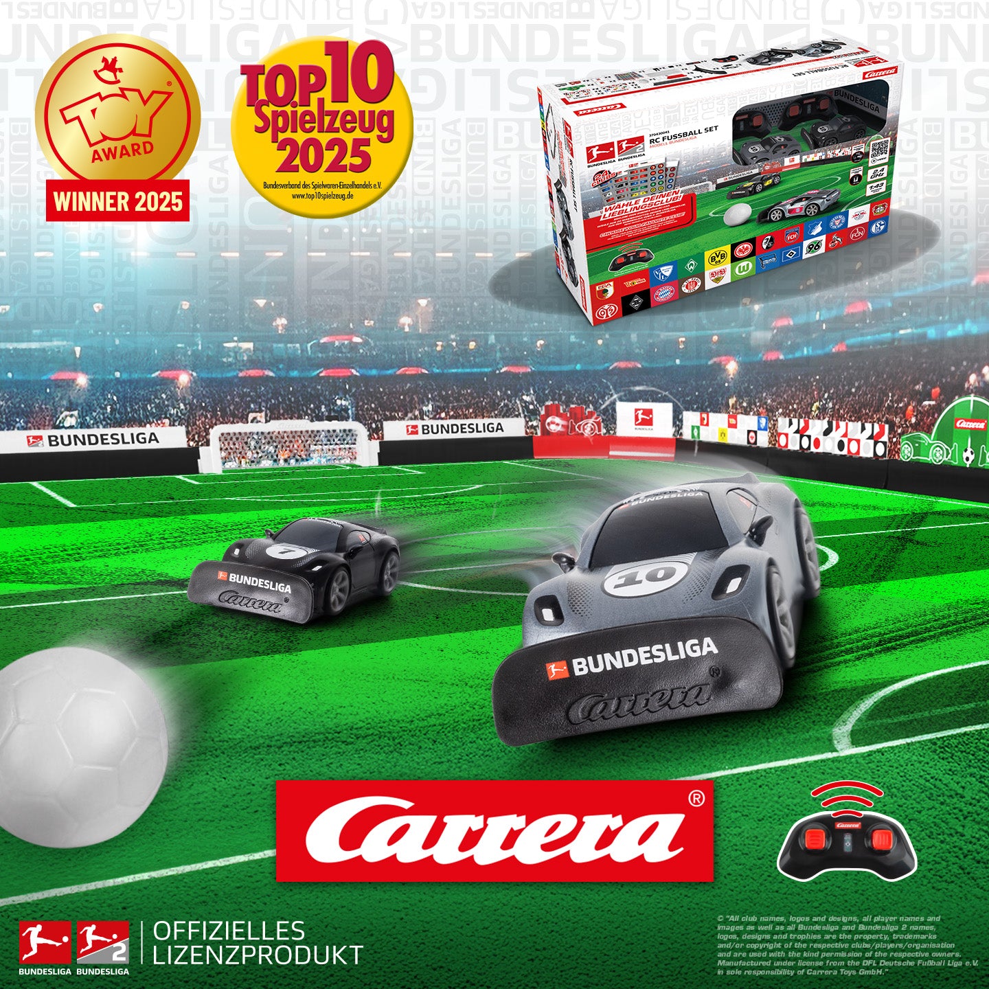 Carrera: The specialist for racetracks & RC toys